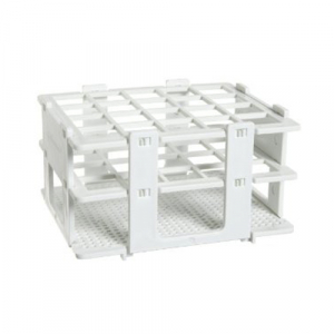 Bel-Art 18748-0020 – No-Wire Autoclavable Half Rack, 20mm Hole Size ...