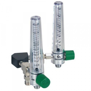 Precision Medical Y8MFA1002PT2 – 8MFA Series Y-Block Flowmeter, Oxygen ...