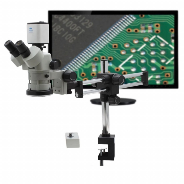 Aven 26800B-709 – SPZV-50 Stereo Zoom Microscope DABS Table Clamp Stand ...