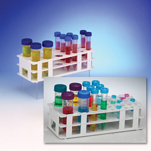Bel-Art 18745-3017 – No-Wire Polypropylene Tube Rack Qty Compartments ...