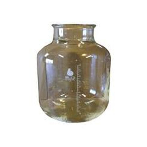 Bellco Glass 1964-88050 – 5L Omni Vessel, Large Flange, Flat Bottom ...