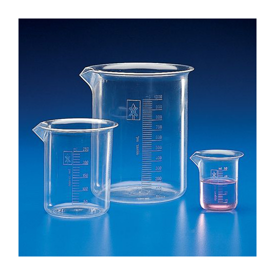 Globe Scientific 601543-1 – Beaker, PMP (TPX) Molded Graduations, 100mL ...