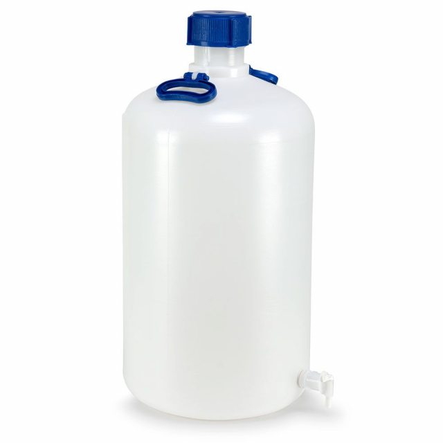 Globe Scientific 601666 – Carboy with Spigot, HDPE, Heavy-Duty 50 Liter Capacity: 50 Liter | Lab ...