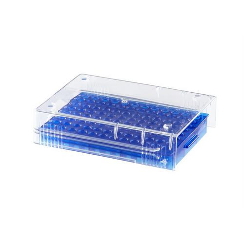 Heathrow Scientific 120539 – Low Temp PCR Rack, 96 Well, Blue Color ...