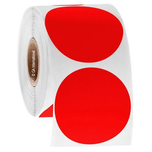 LabTAG AUA-132C3-1RE – Solvent-Resistant Color Coding Label, Red Color ...