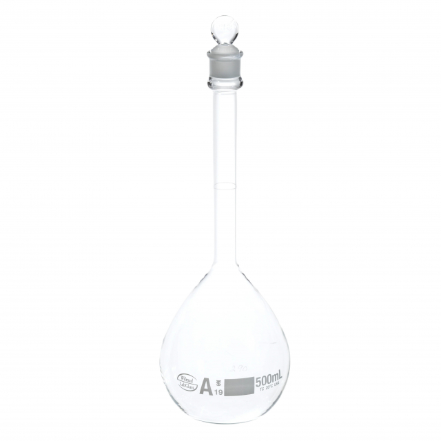 Wilmad-LabGlass LG-8112-118 – Class A Volumetric Flask, 500mL Capacity ...